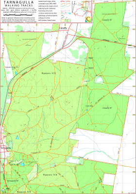Tarnagulla Map